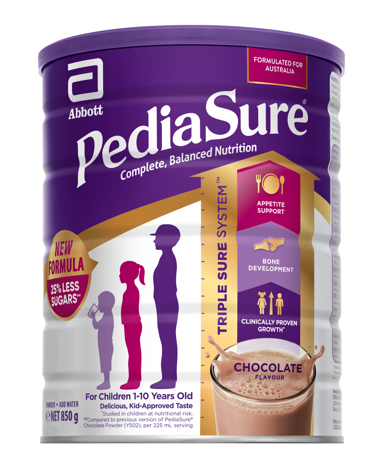 PediaSure Powder - Chocolate | Abbott Australia