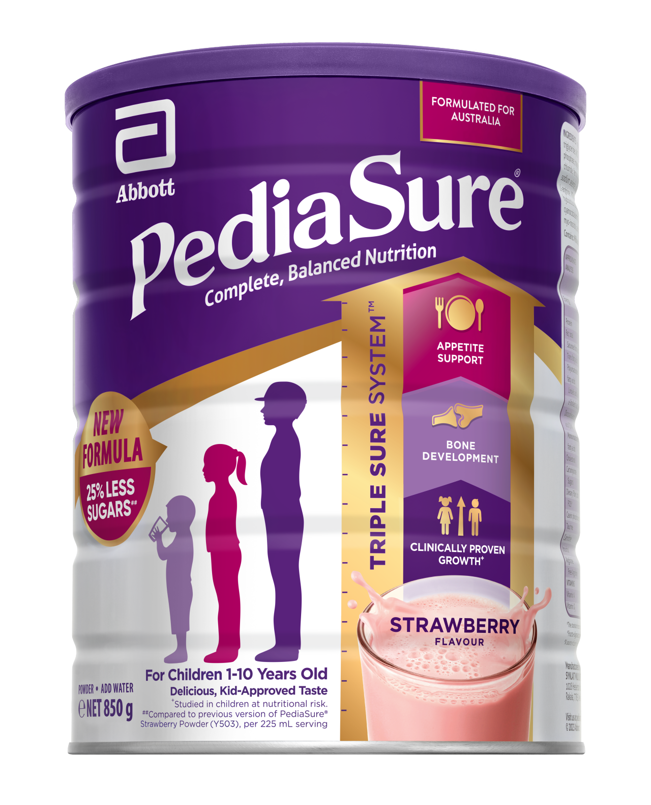 PediaSure Powder - Strawberry | Abbott Australia