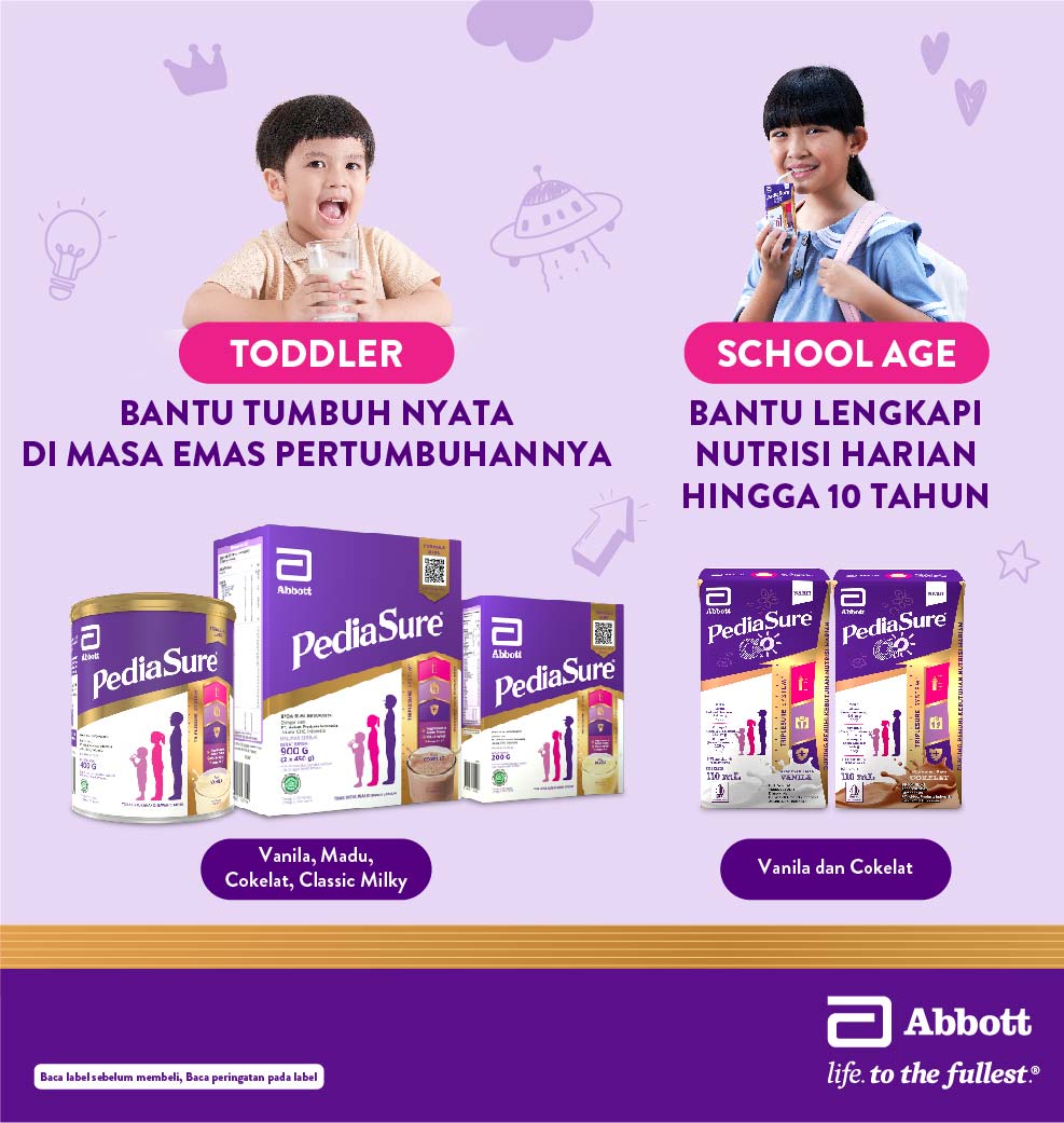 PediaSure Go Nutrisi Dalam Kemasan Siap Minum untuk si Kecil - PediaSure